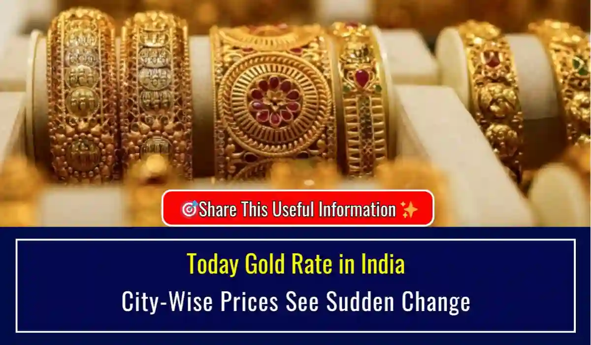 Today Gold Rate In India City Wise Prices See Sudden Change NAVAKARAVALI Today Gold Rate In India City Wise Prices See Sudden Change NAVAKARAVALI